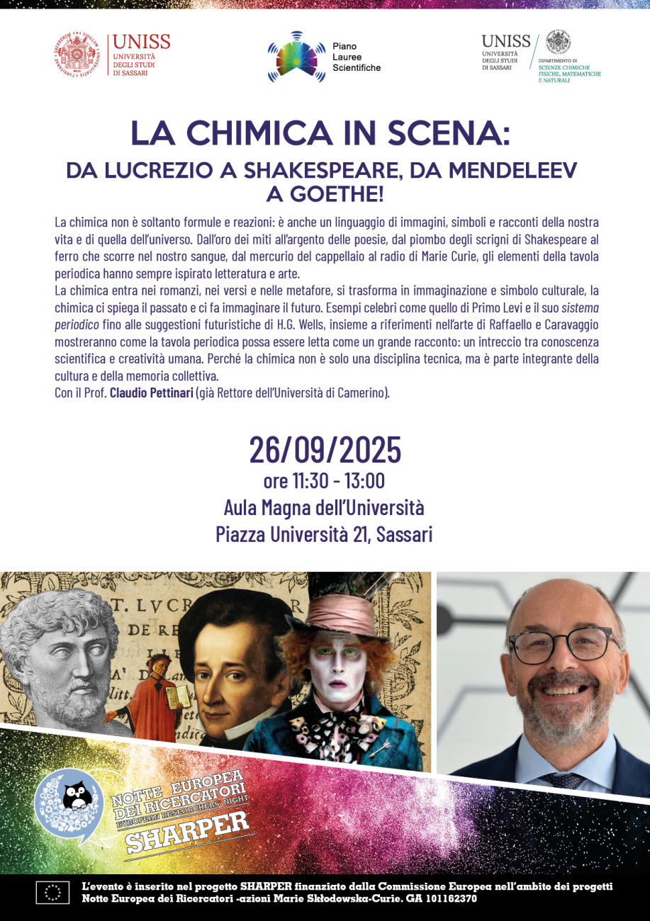 La chimica in scena: da Lucrezio a Shakespeare, da Mendeleev a Goethe ...